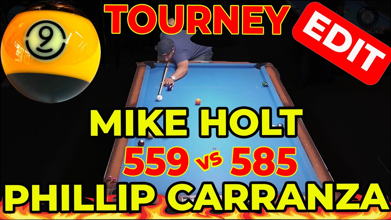 9-Ball Pool Tournament : On Cue Billiards : (LR4) 7th-8th Place Match ...