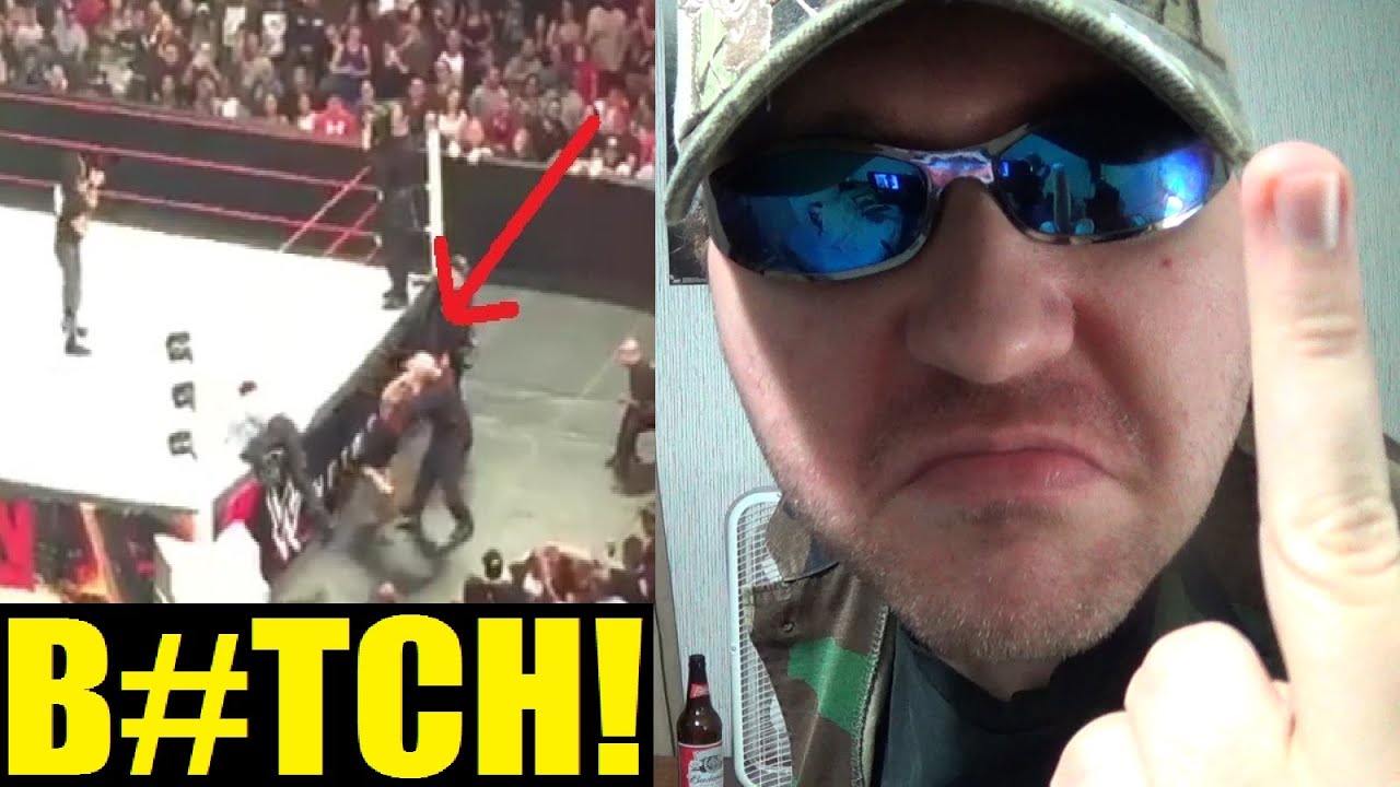 WWE Fan Incident on Raw 8/15/2016 - YouTube