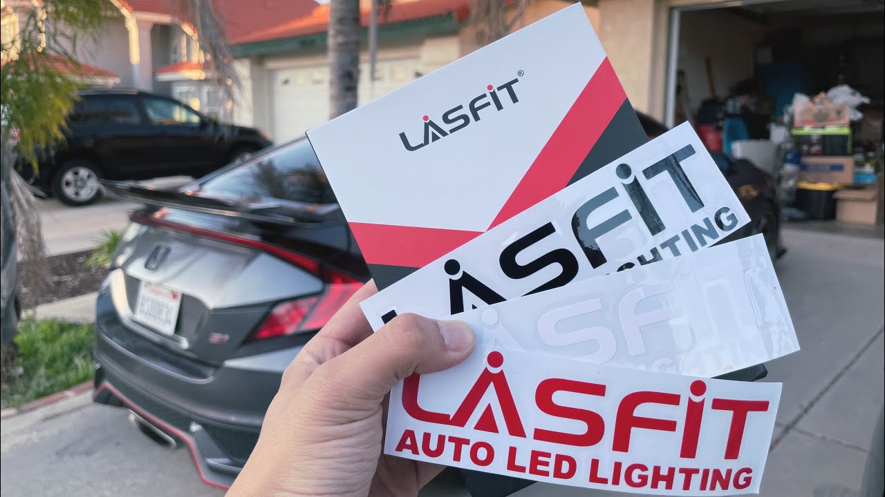 Lasfit Low-beam LED's Review & Comparison!! | 16'-20' Honda Civic - YouTube