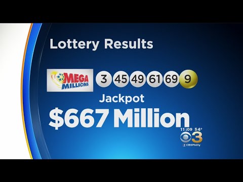 WINNING NUMBERS: Mega Millions Jackpot Now $667M, 3rd Largest In US History