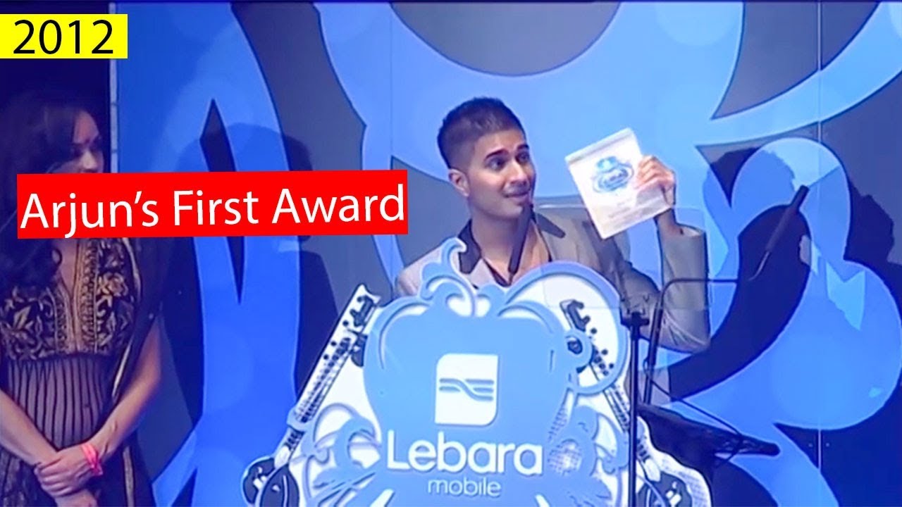 First Award Of Arjun Artist (Rare Video ) - YouTube