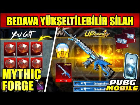 🥳 HERKESE BEDAVA YÜKSELTİLMİŞ SİLAH! | MYTHIC FORGE | 4.1 GÜNCELLEMESİ | PUBG MOBILE