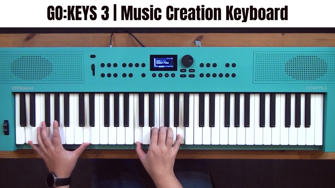 Roland GO:KEYS 3 Sound Demos - YouTube