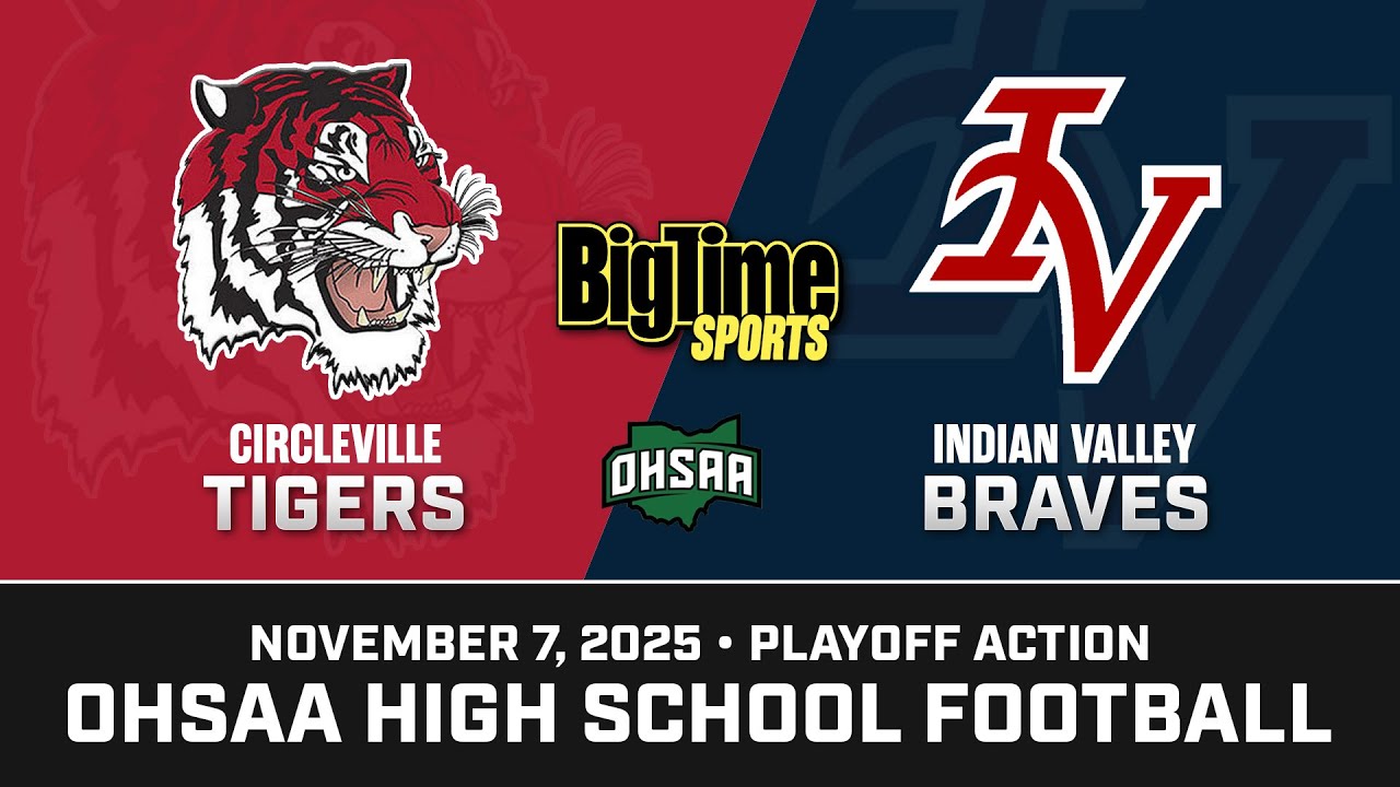 Circleville vs Indian Valley - OHSAA Football | November 7, 2025 - YouTube