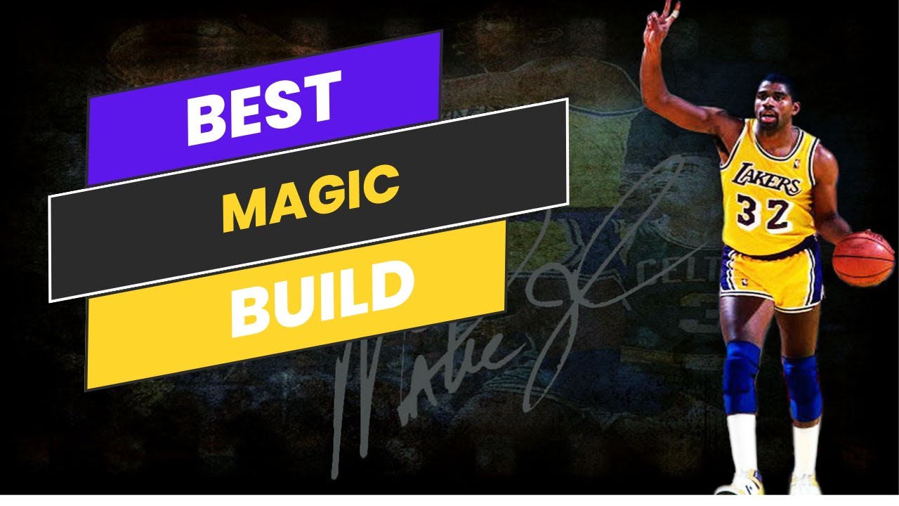 HEE HEEE! MAGIC JOHNSON BUILD IN NBA 2K24 - YouTube