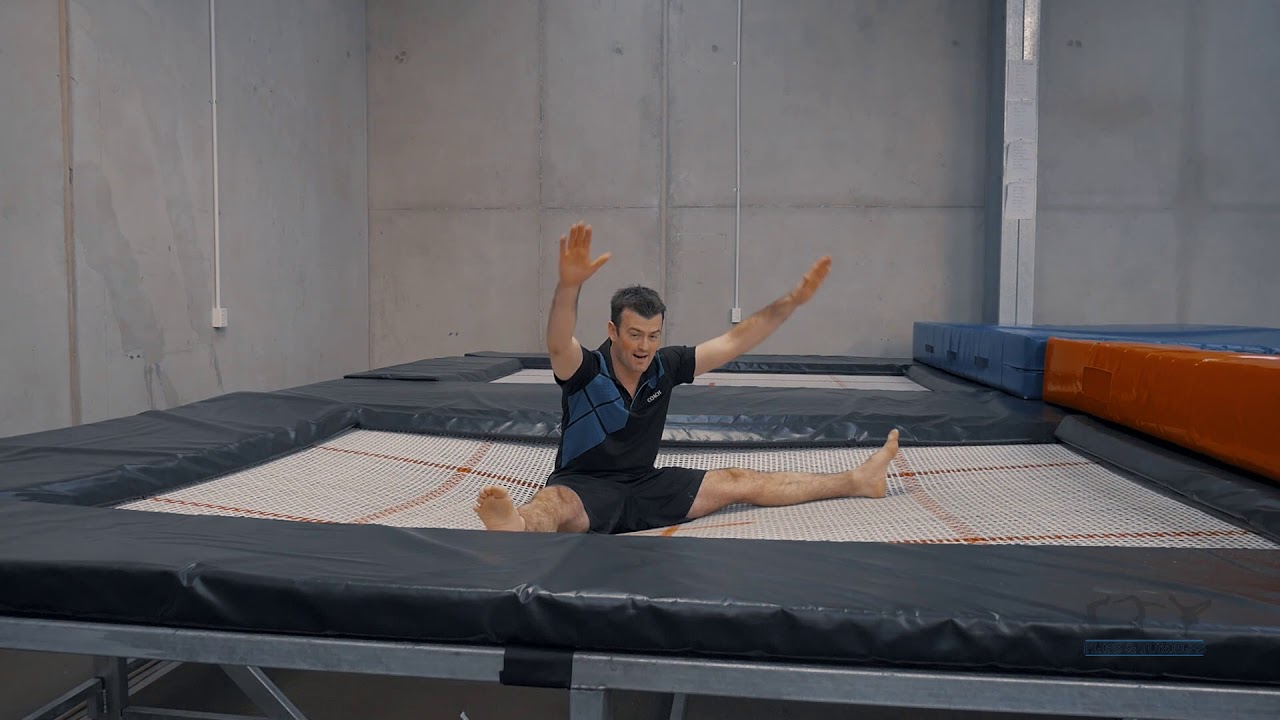 Trampoline Basic Shapes with Flips & Tumbles - YouTube