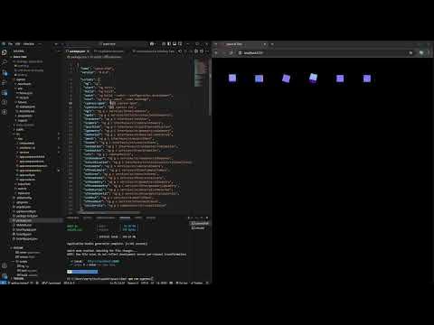 078 - ThreeJS and Angular Space And Time Application: commit - YouTube