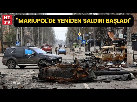Ukrayna'da yıkımın sembolü Mariupol oldu... Havadan çekilen görüntüler yıkımın boyutunu gösterdi