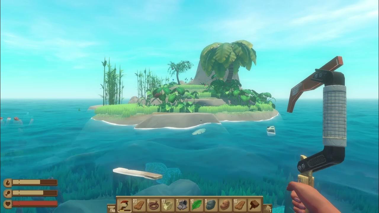 Raft #1 Lasst uns ein Floß Bauen! - YouTube