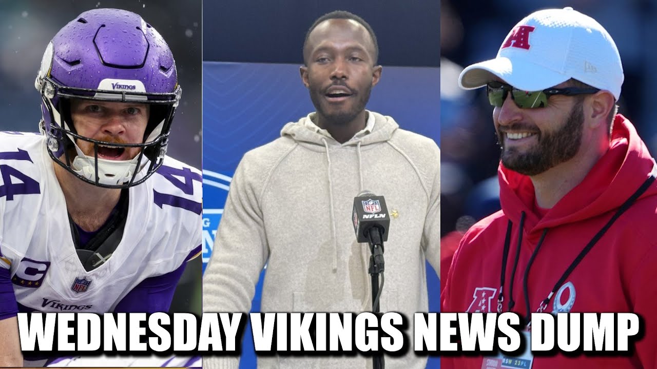 Minnesota Vikings News Dump (2.26.2025) | "Options" w/ Darnold, Rush ...