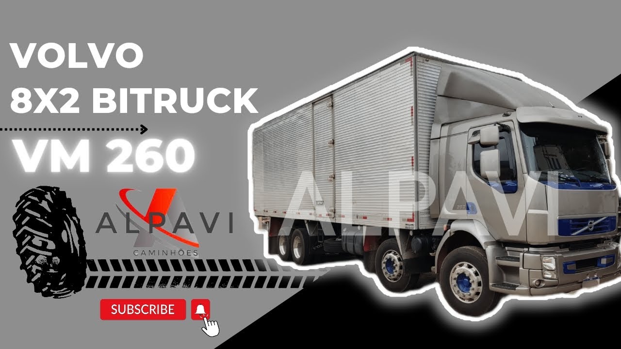 Volvo VM 260 8x2 Bitruck Ano 2011 Motor e Embreagem Novo a venda - YouTube