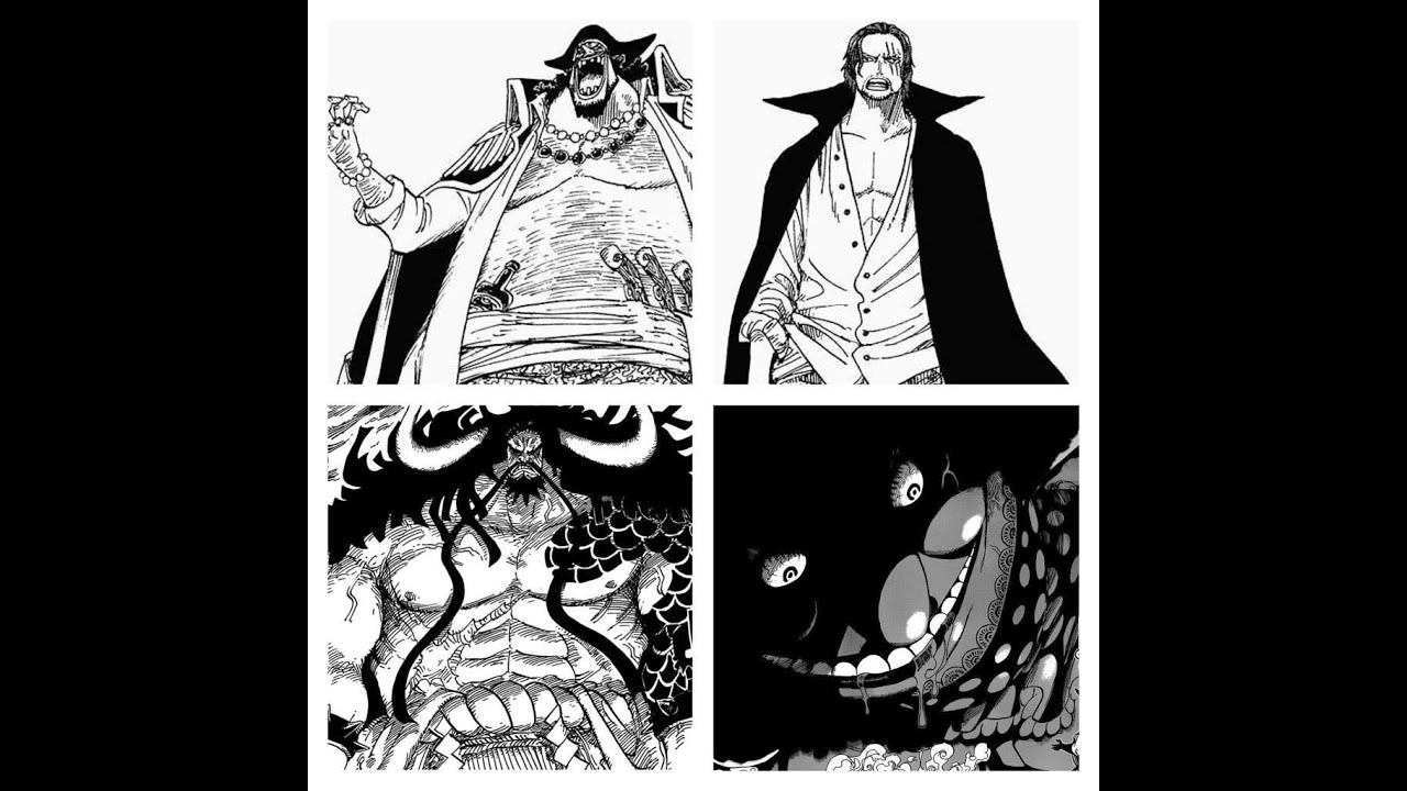 One Piece Yonkos and their alignments - YouTube