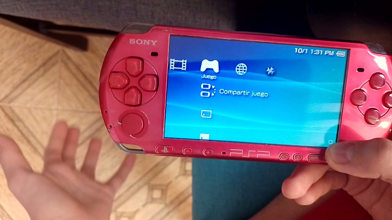 mi psp da !error de discos (solución) - YouTube