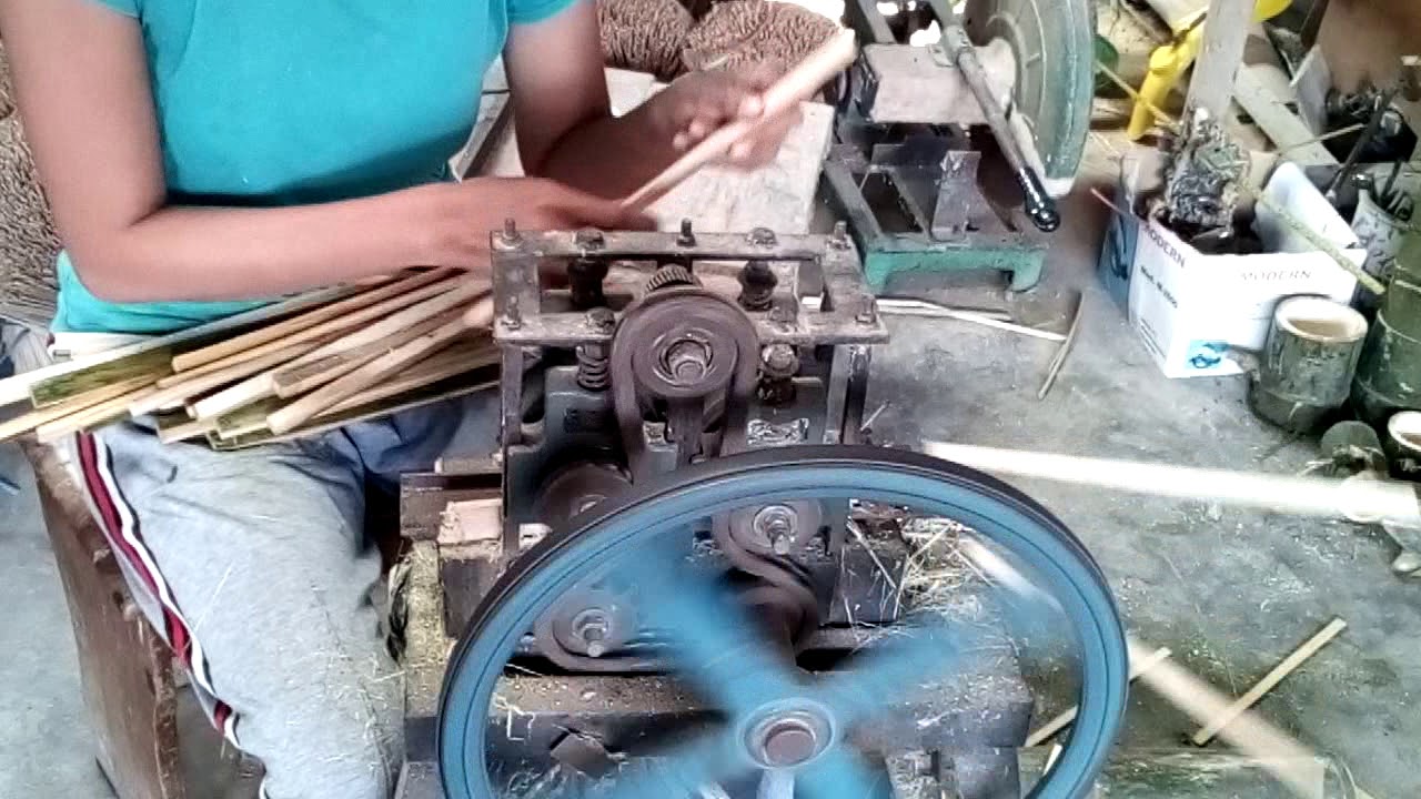 Mesin irat bambu, 085730817747 - YouTube