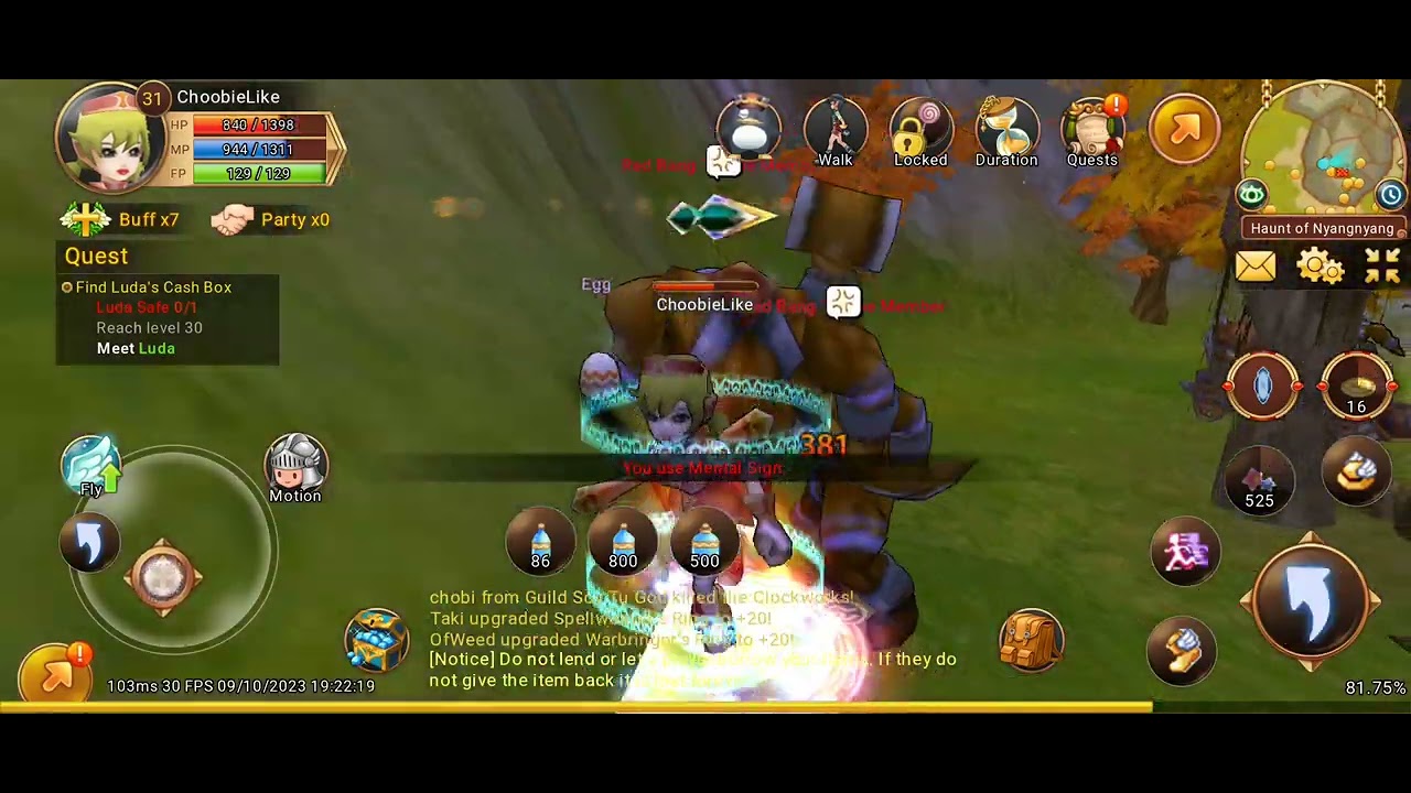 30 Find Luda's Cash Box《Flyff Universe》PK Event Server - YouTube