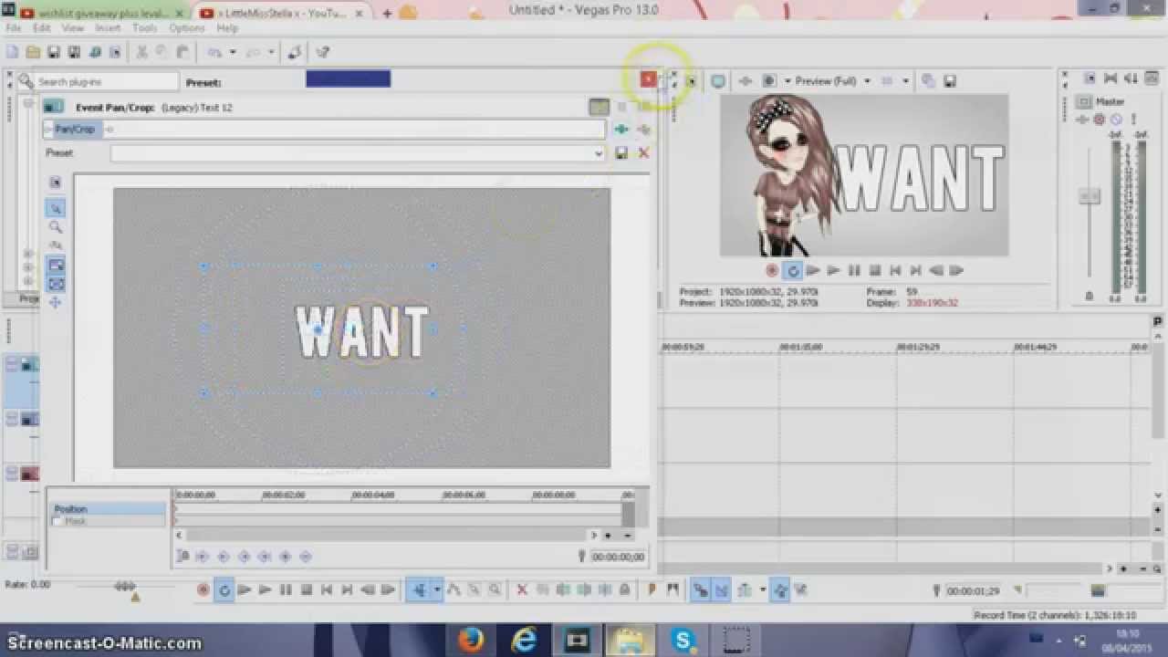 SVP Tutorial Basic Text Effect #1 - YouTube