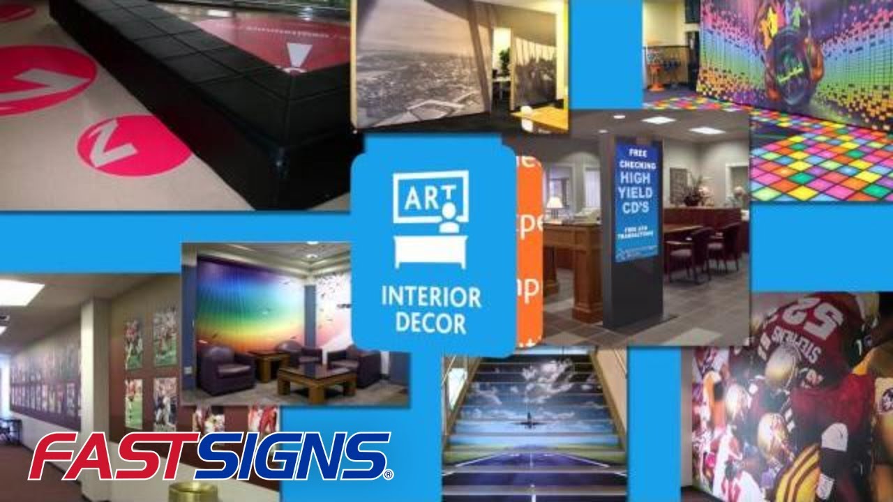 Interior Decor Graphics from FASTSIGNS® - YouTube