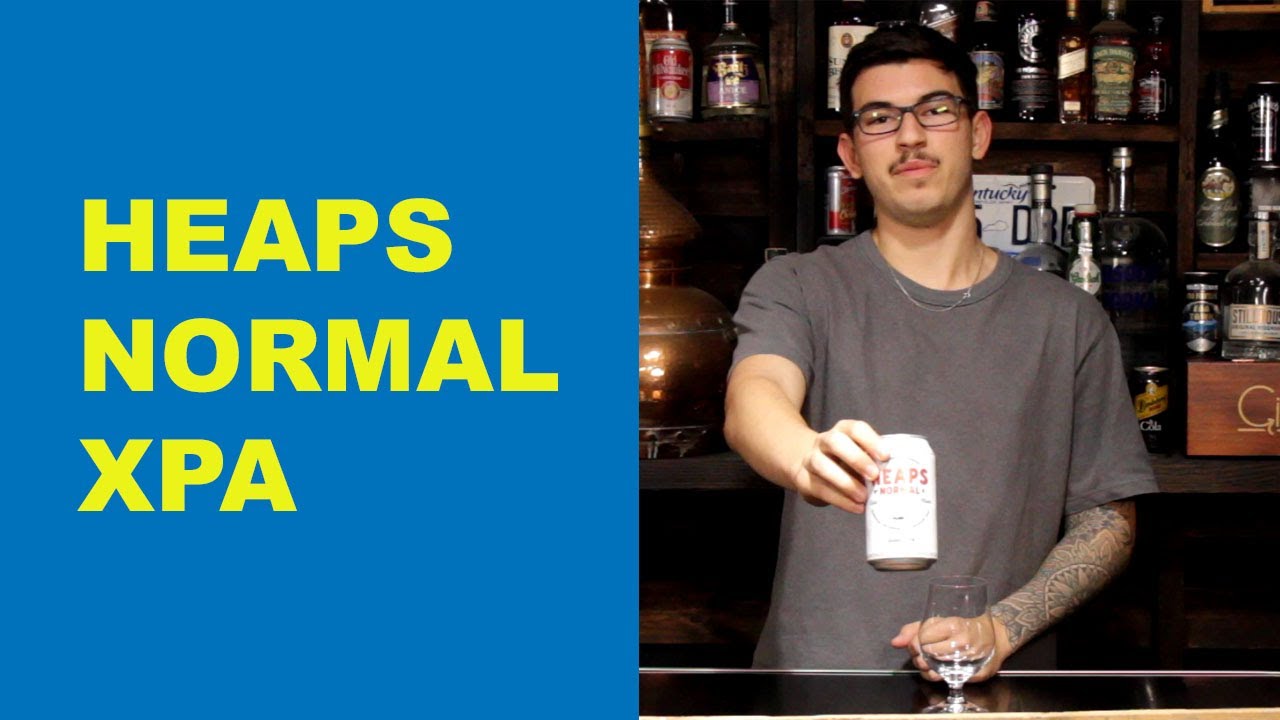 Heaps Normal XPA (Non Alcoholic Beer) Tasting - YouTube