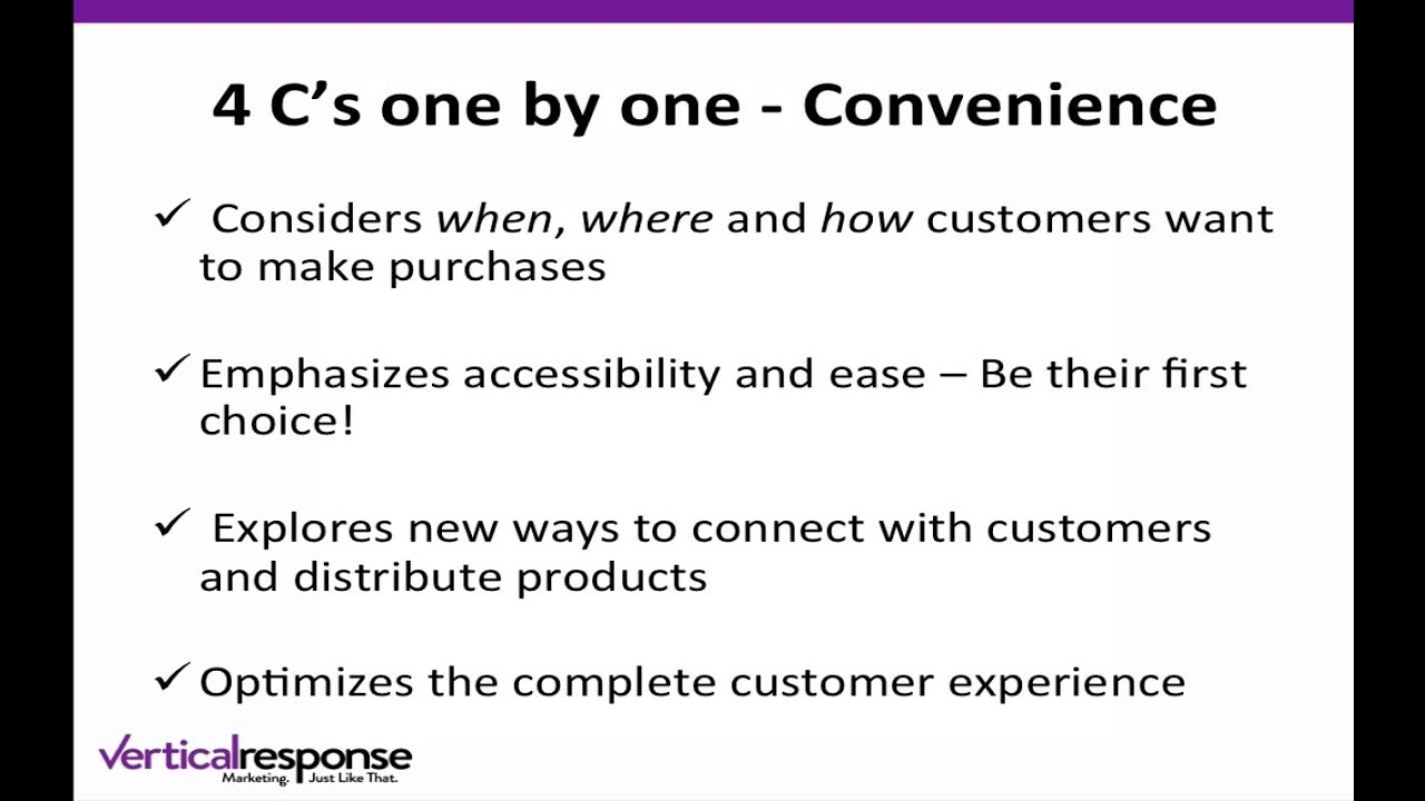 Attract More Customers with the Four Cs - YouTube