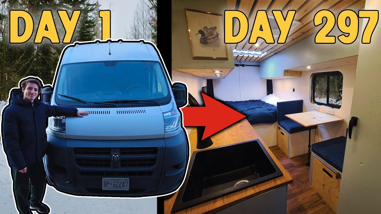 Full DIY Campervan Build | Off-Grid Van Conversion - YouTube
