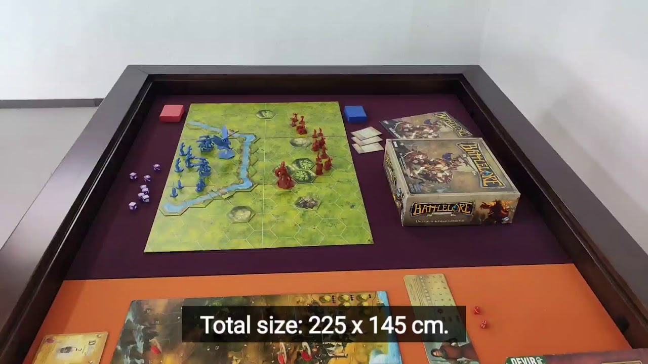 Mesa modelo Titán / Titan gaming table - YouTube