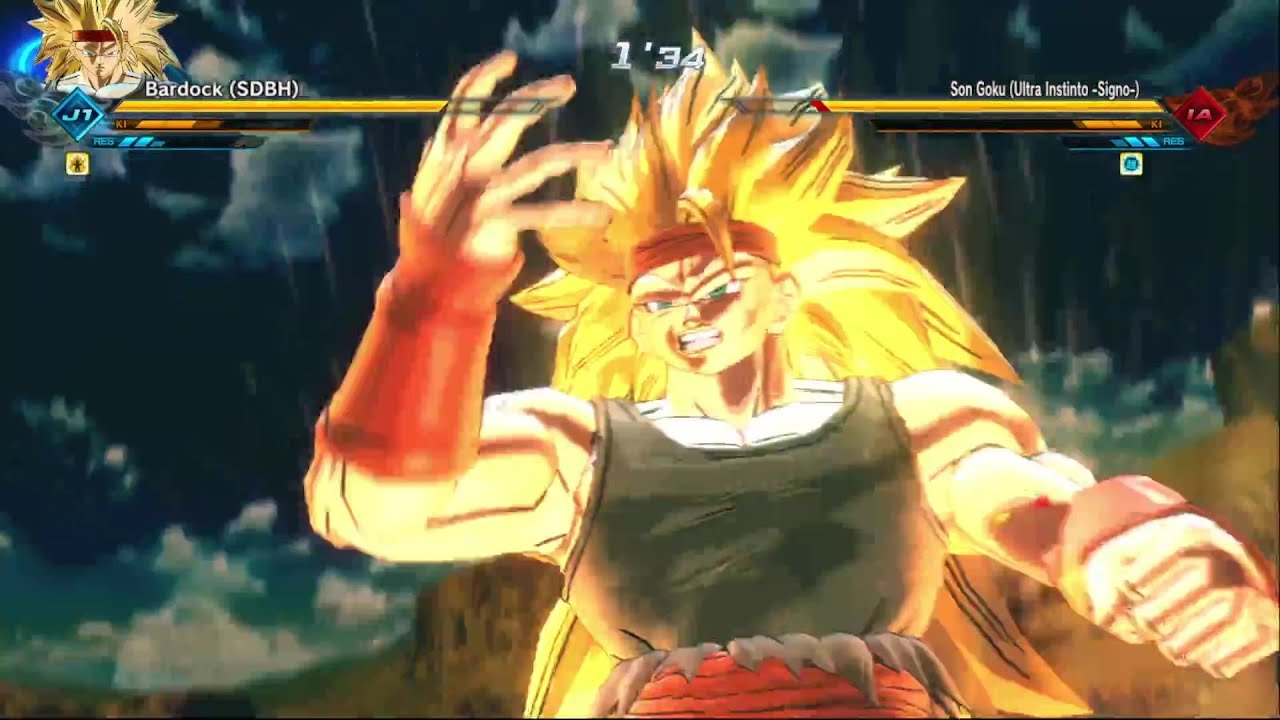 DRAGON BALL XENOVERSE 2: (MOD) Bardock DBH Gameplay - YouTube