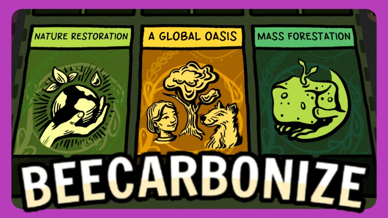 We saved the world by letting nature prosper! (Beecarbonize) - YouTube