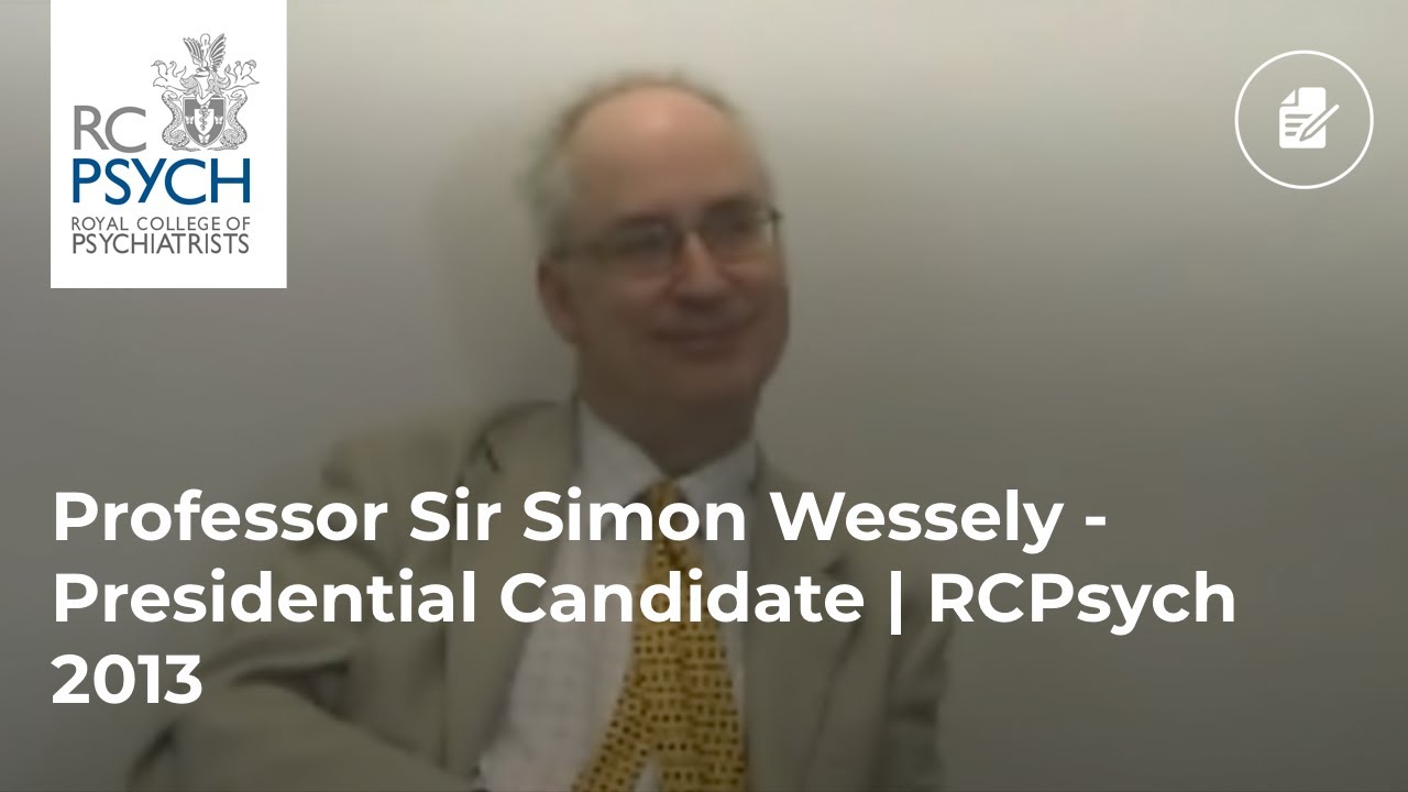 Professor Sir Simon Wessely Psychiatrist
