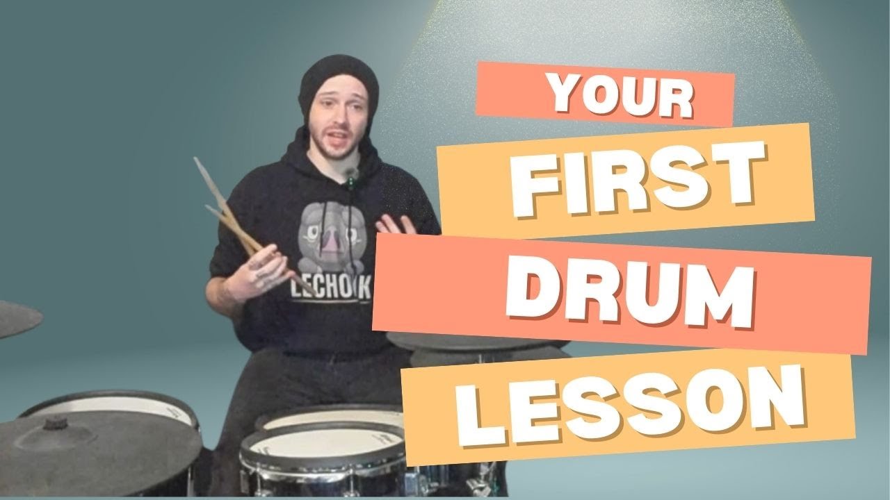 THINGS YOU SHOULD LEARN In your FIRST DRUM LESSON!! - YouTube
