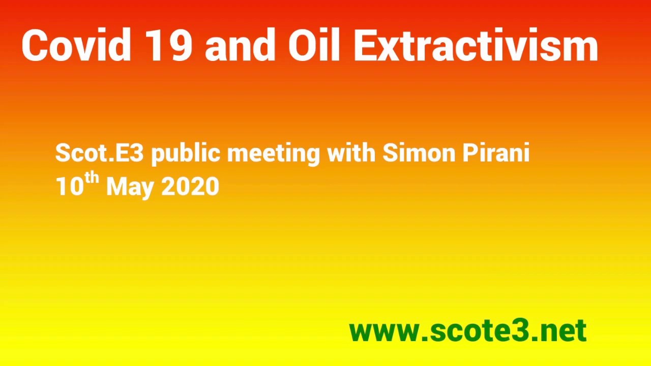 Covid 19 and Oil Extractivism - YouTube