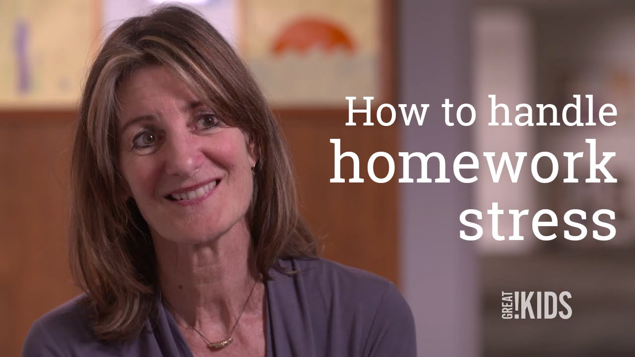 When parents feel stressed out by homework | GreatSchools - YouTube