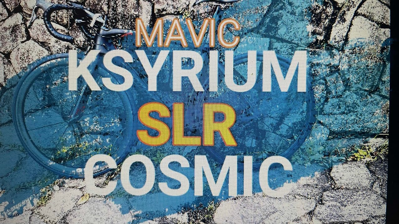 MAVIC KSYRIUM SLR EXALITH & COSMIC SLR 40 マビック キシリウム SLR エグザリット ＆ コスミック ...