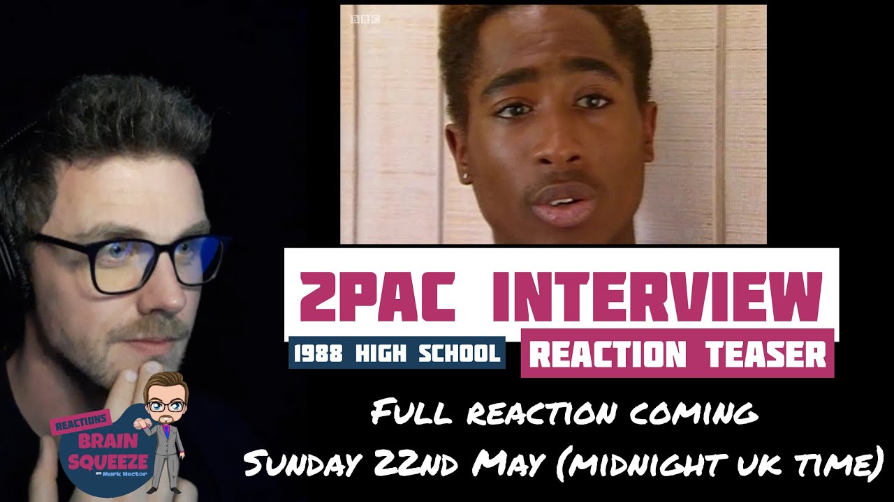 "THE ONE THAT ENDS BRAINSQUEEZE" 2PAC High School Interview "TEASER ...