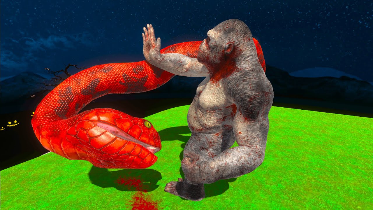 GIANT KING KONG VS REPTILES - Animal Revolt Battle Simulator - YouTube