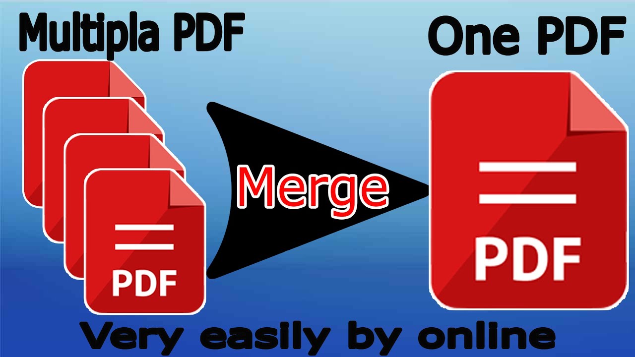 How To Combine Merge Multiple Pdf Files Into One Pdf File একাধিক Pdf ফাইলকে ১টি Pdf ফাইলে আনুন