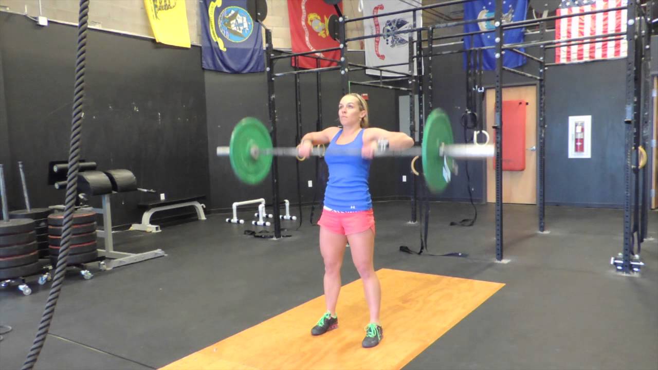 CrossFit Clean and Split Jerk Quick Demo - YouTube