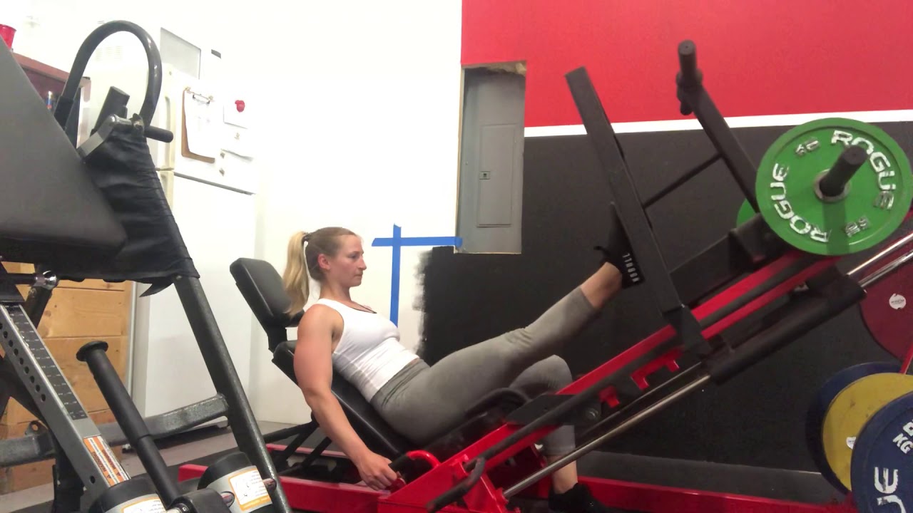 SL leg press - YouTube