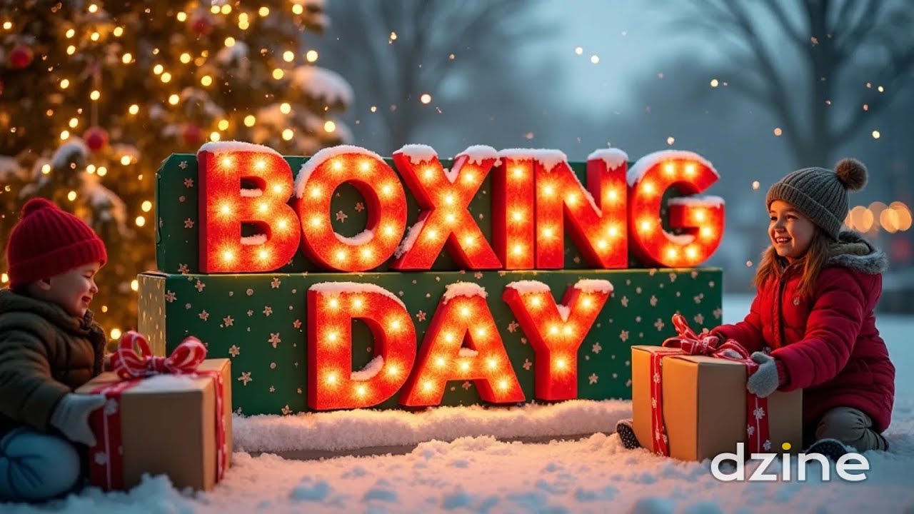 BOXING DAY SONG #roadto500subs - YouTube