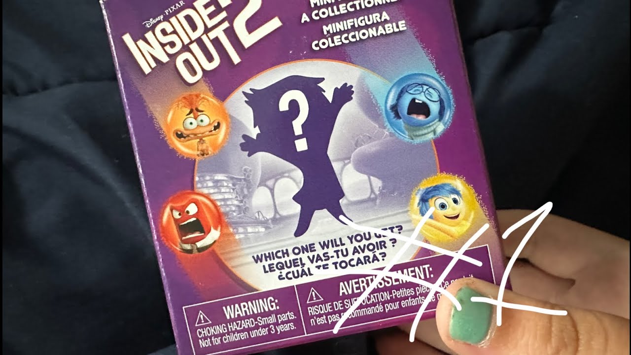 Unboxing the Inside Out 2 Blind Boxes 1 - YouTube