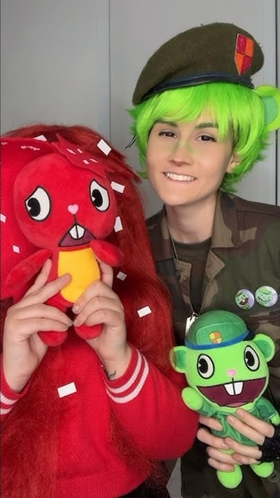 Flippy and Flaky cosplay from Happy Tree Friends version ! ️ - YouTube