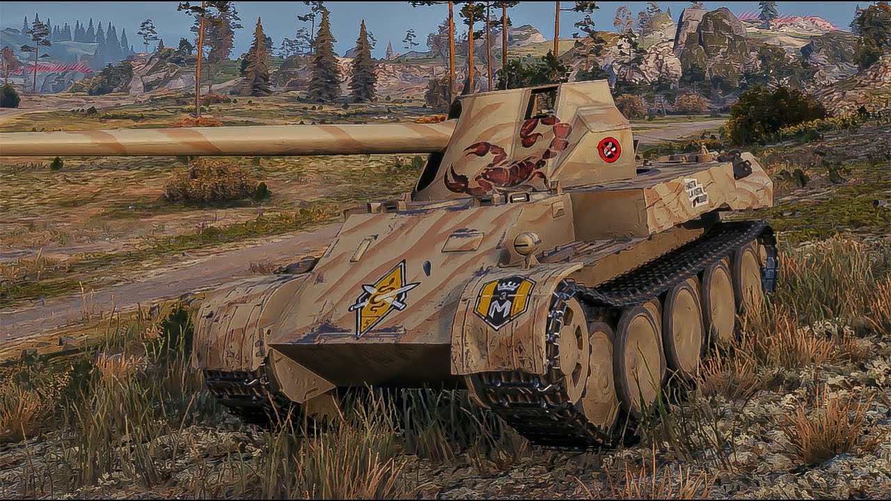 Rheinmetall Skorpion G - World of Tanks UZ Gaming - YouTube