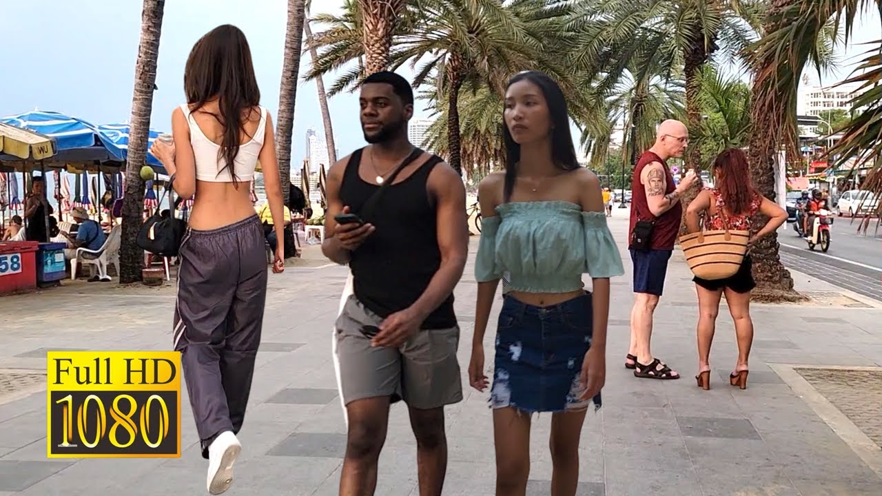 Pattaya Beach Road Now 2024 Thailand - YouTube