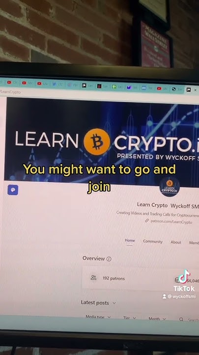 You want current trades, stop levels, 24 hr access? Join Patreon.com/LearnCrypto #wyckoff # ...