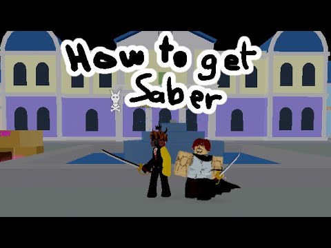 How to get saber v1 | Blox fruits tutorial - YouTube