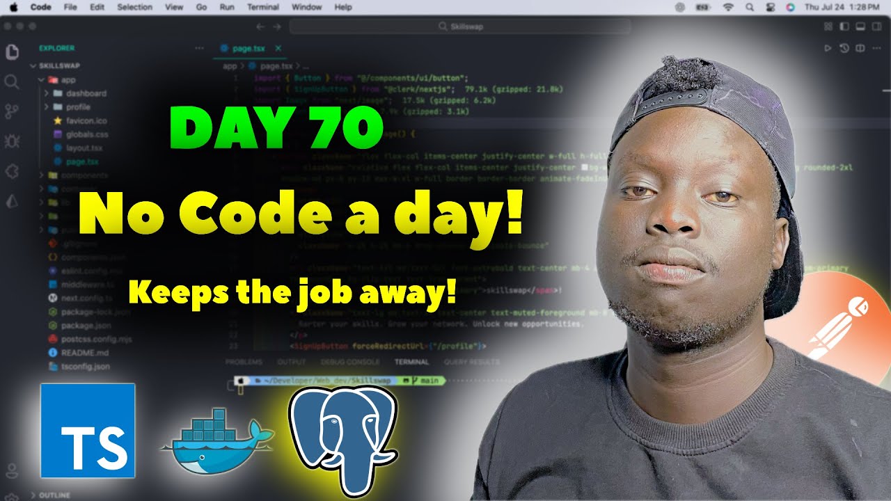 No code a day, Keeps the Job away - Day 70 - YouTube