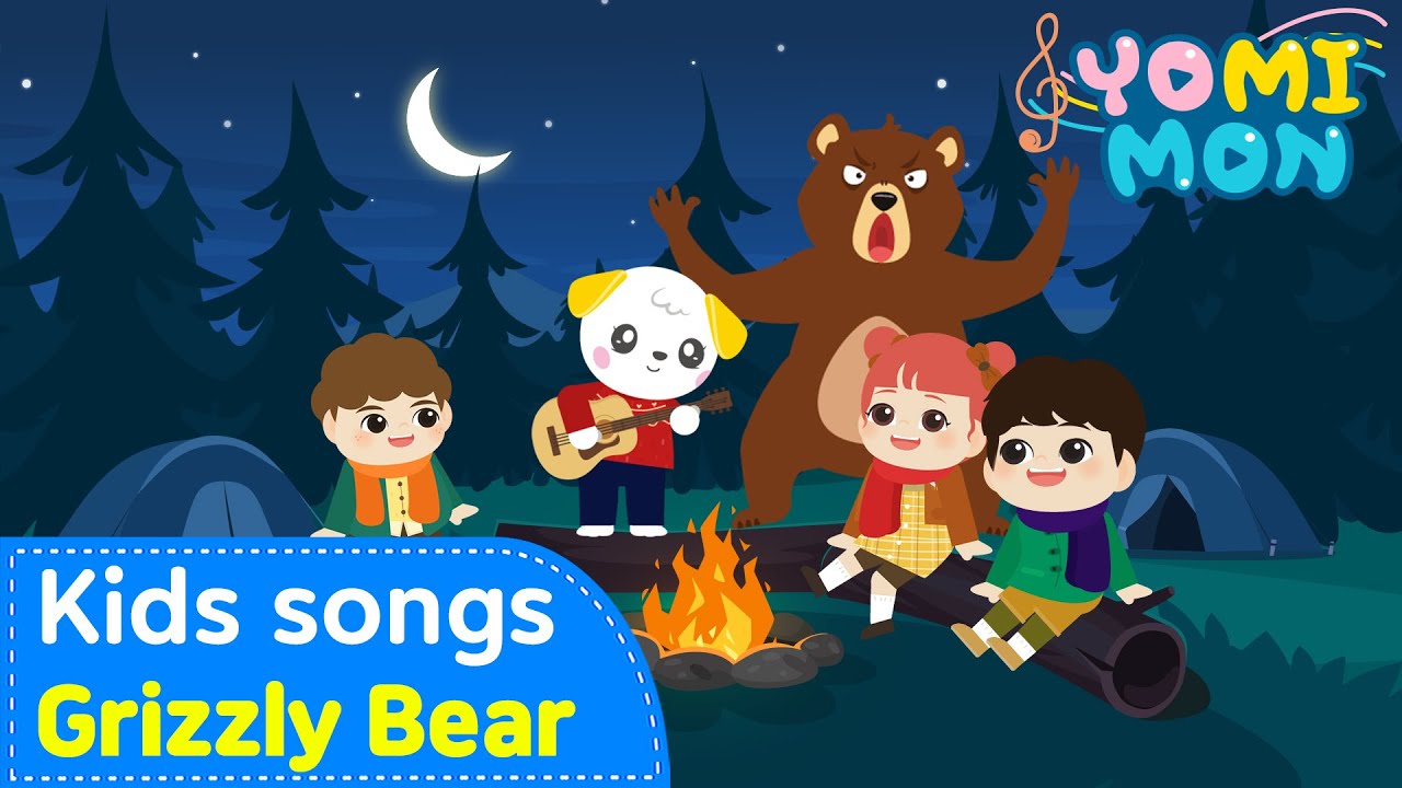 🐻Grizzly Bear🏕️ | YOMIMON Songs for Children🎈 - YouTube