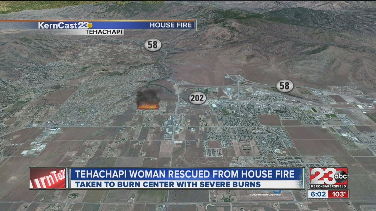 House fire in Tehachapi - YouTube
