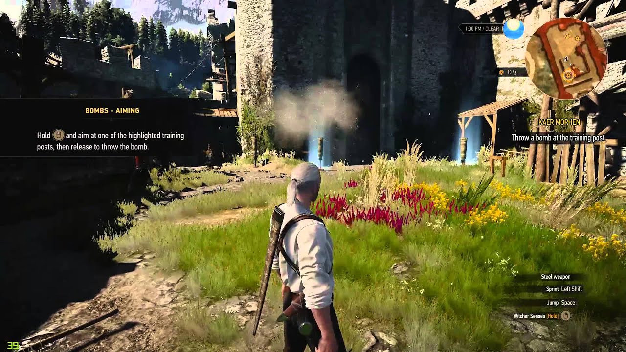 Witcher 3: Wild Hunt - Tutorial/Spells - On Ultra i7 4790k and 970gtx ...
