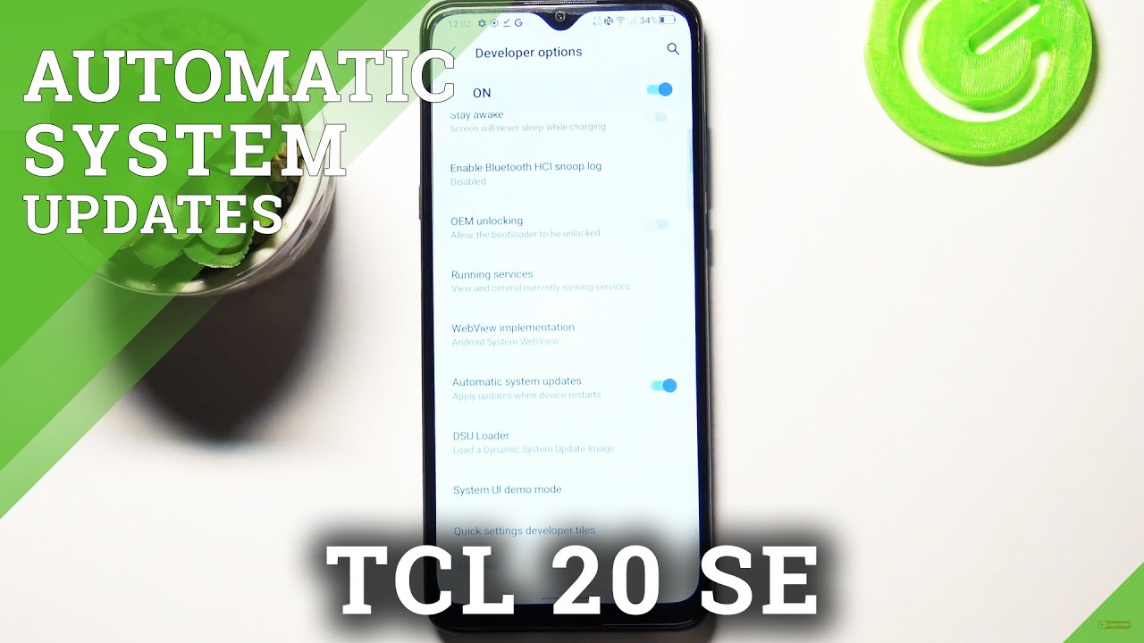 How to Activate Automatic Updates in TCL 20 SE – Install System Updates ...