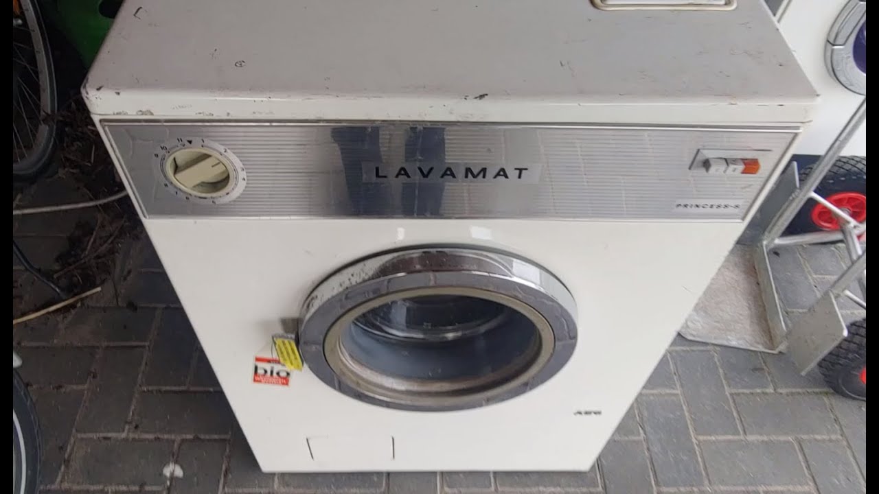AEG Lavamat Princess-S Test Waschmaschine - YouTube